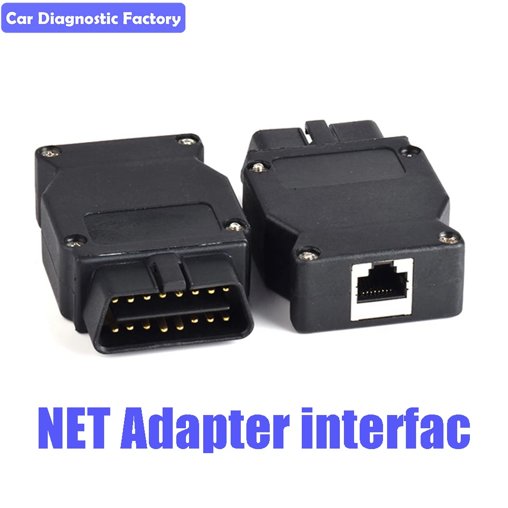 Adaptateur de prise OBDII, pour BMW Enet Ethernet ESYS iCOM, outil de Diagnostic de voiture ...