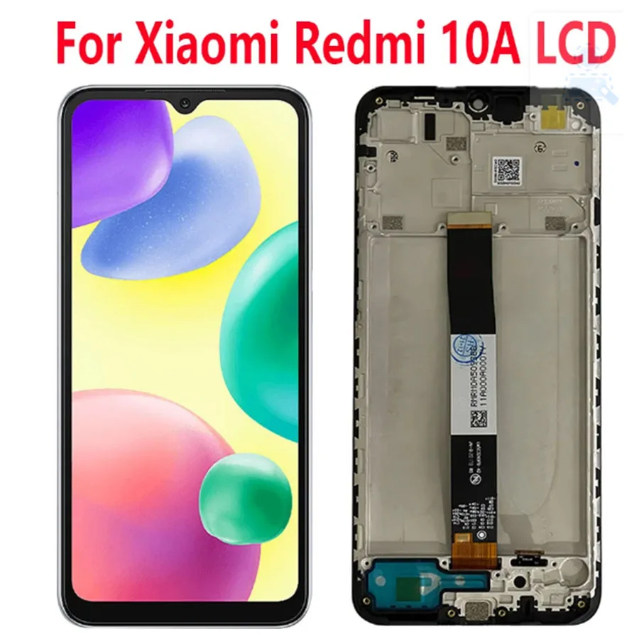 6-53-For-Xiaomi-Redmi-10A-LCD-With-Frame-Display-Touch-Screen-Digitizer ...