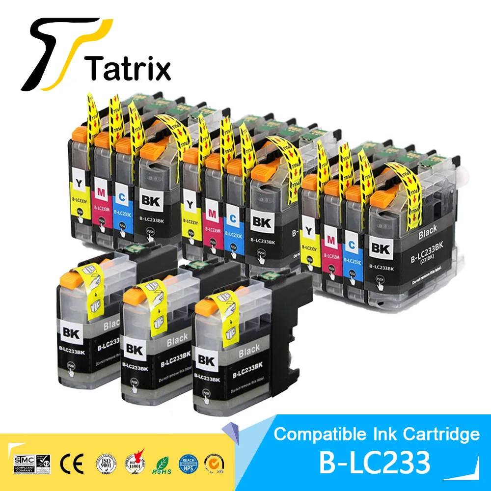 Tatrix-LC233-LC231-Ink-Cartridge-Compatible-For-Brother-MFC-J5720-J4120 ...