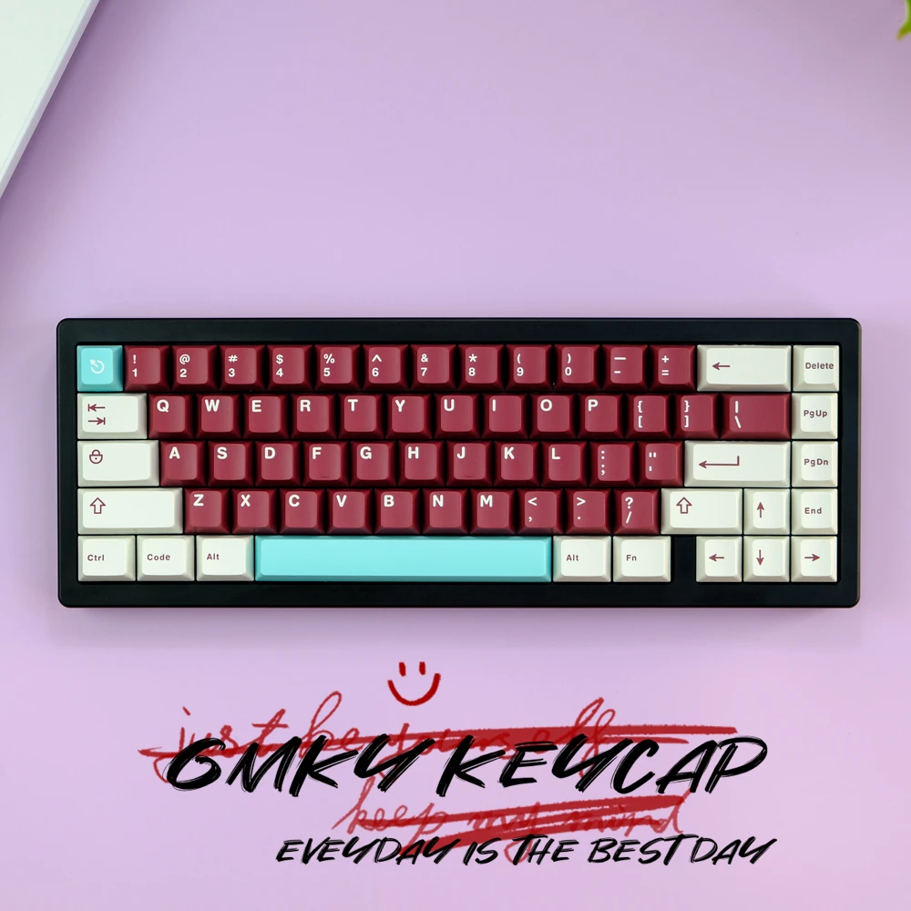 GMKY-YURU-Colors-Keycaps-Cherry-Profile-DOUBLE-SHOT-ABS-FONT-PBT ...