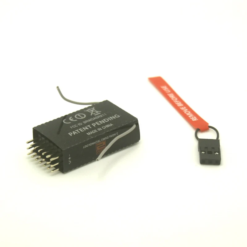 AR6100E RC Receiver With Antenna 2.4GHz 6 Channel 6ch For JR DX6i DX7 ...