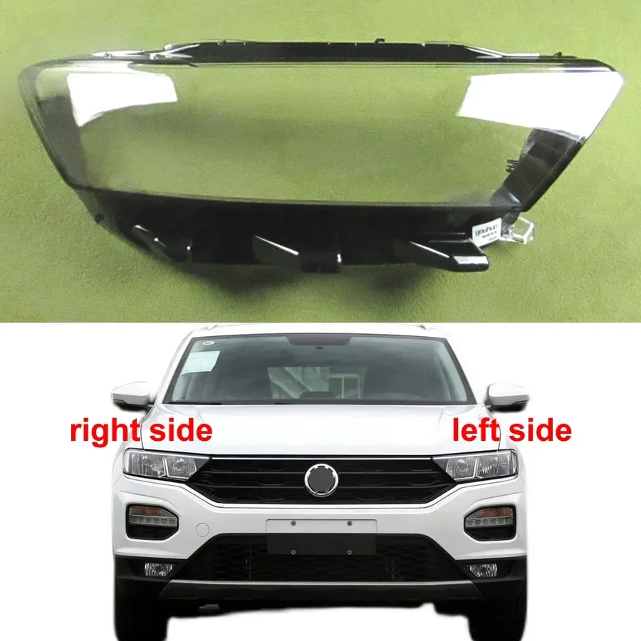 For Volkswagen VW T-ROC 2018 2019 2020 2021 Headlight Cover Lens ...