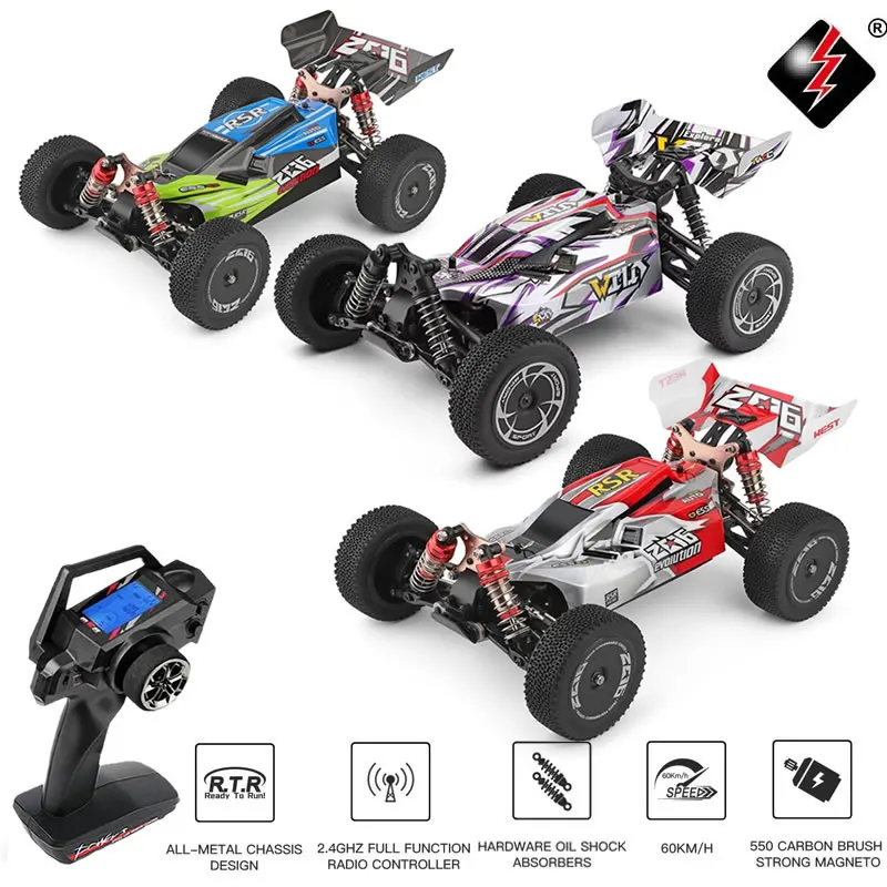 WLtoys 144001 144016 V8 Pro 1/14 4WD Remote Control Drift RC Racing Car ...