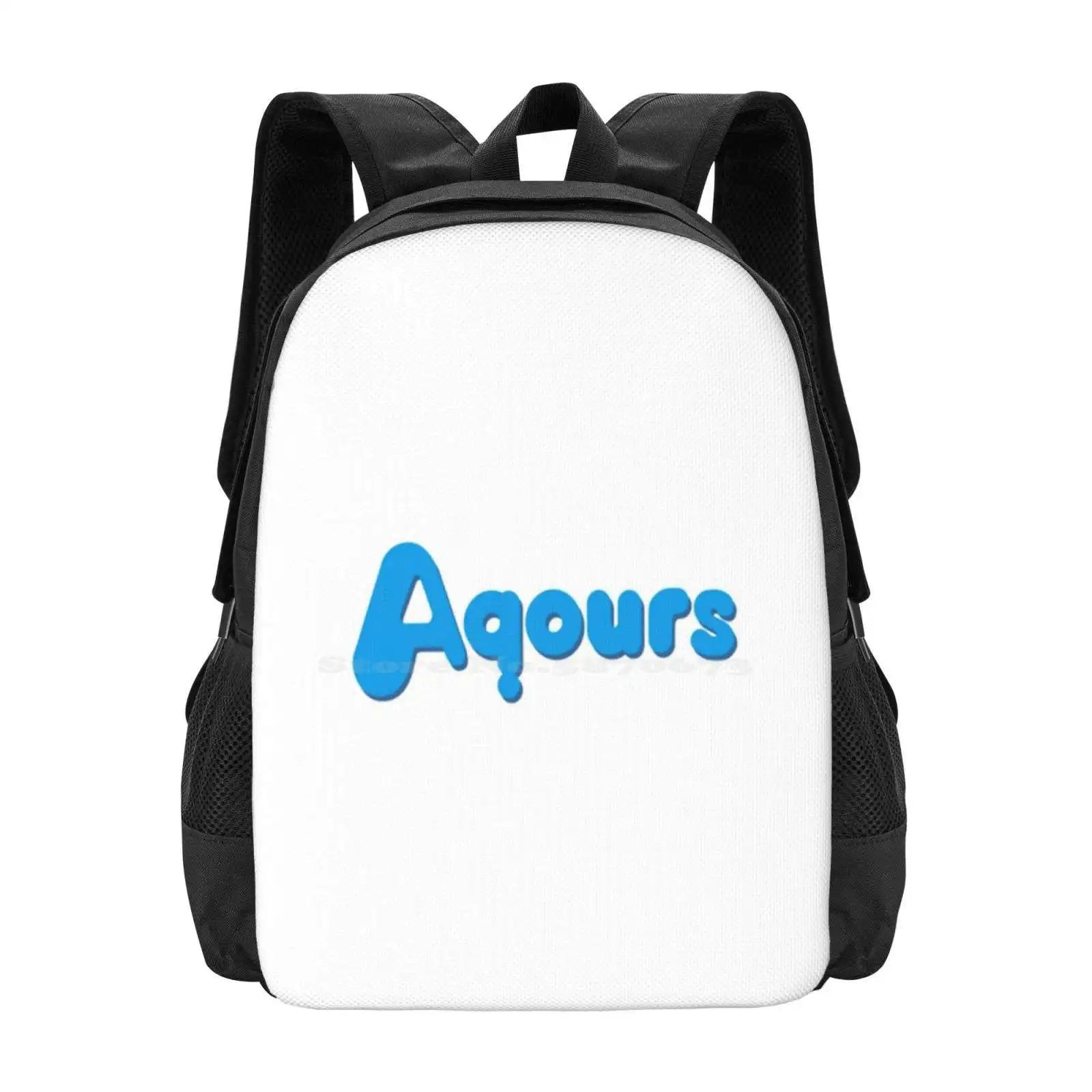 Aqours-Logo-Hot-Sale-Backpack-Fashion-Bags-Anime-Cute-Kawaii-Adorable ...