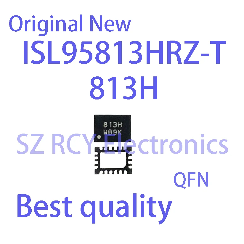 2-5-PCS-NEW-ISL95813HRZ-T-ISL95813HRZ-ISL95813H-Top-Mark-813H-QFN-IC ...