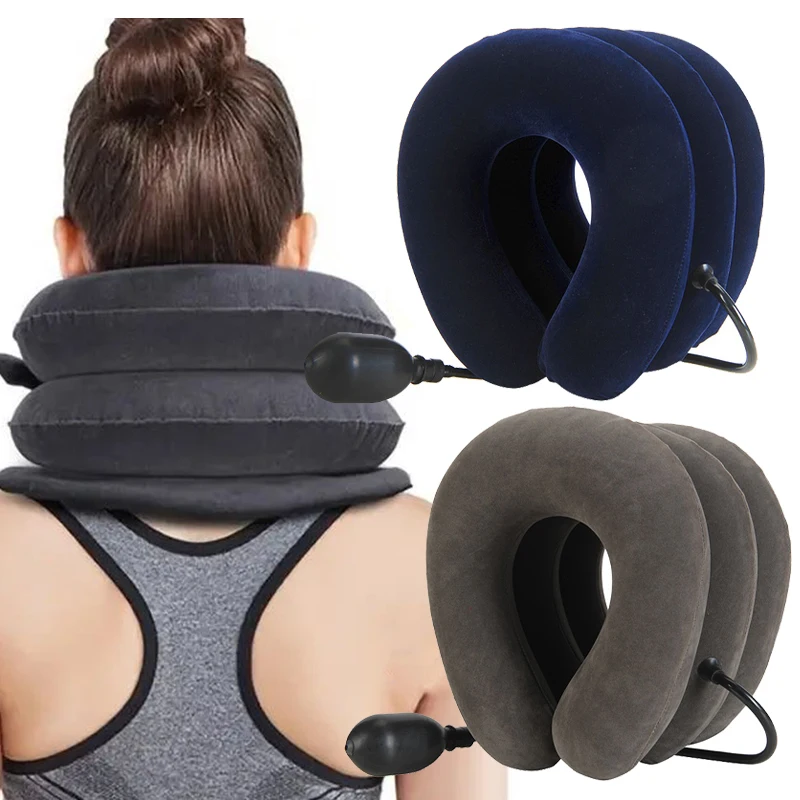 1Pcs-Neck-Stretcher-Inflatable-Cervical-Neck-Traction-Brace-Breathable ...