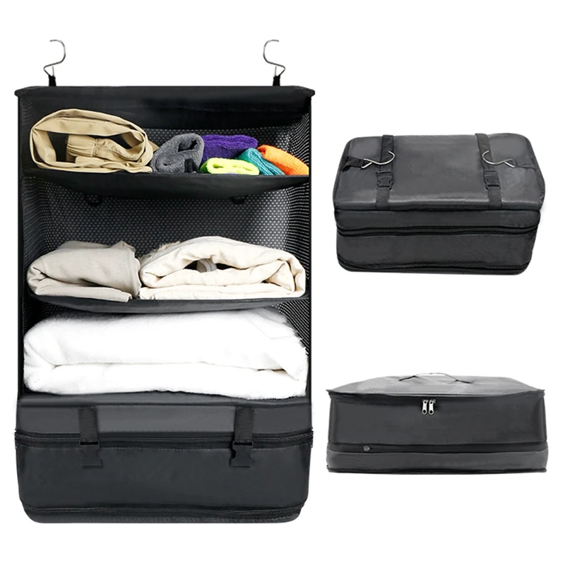 Travel-Luggage-Organizer-Portable-Travel-Shelves-Bag-3-Layer-Home ...