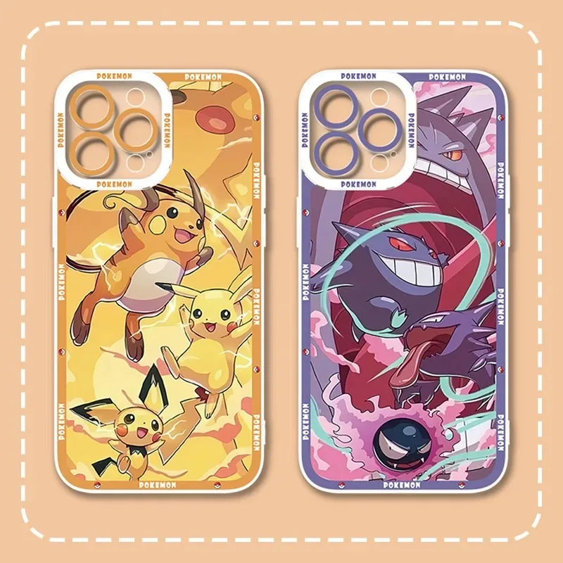 Cartoon-P-Pokemon-Phone-Case-For-Samsung-Galaxy-A54-A34-A24-A14-A13-A53 ...