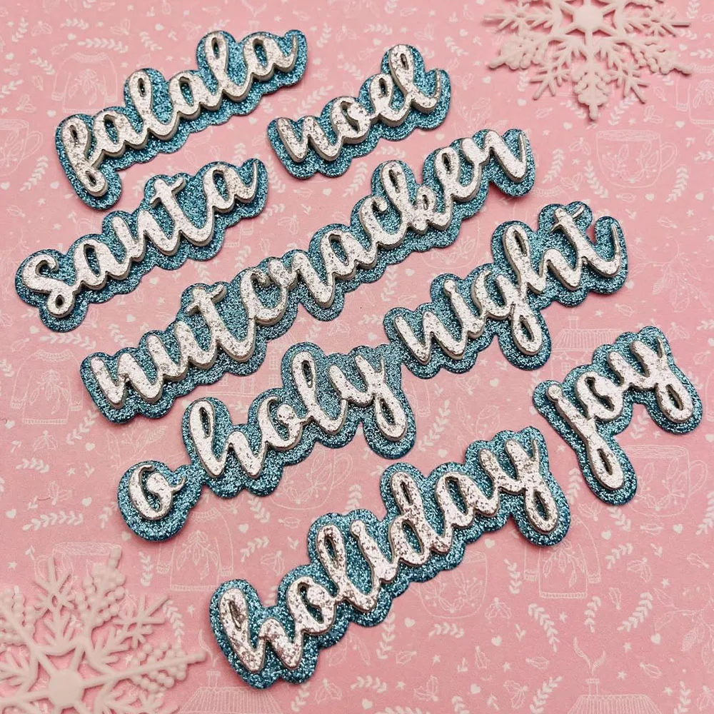 KSCRAFT-2023-Christmas-Shadow-Words-Metal-Cutting-Dies-Stencils-for-DIY ...