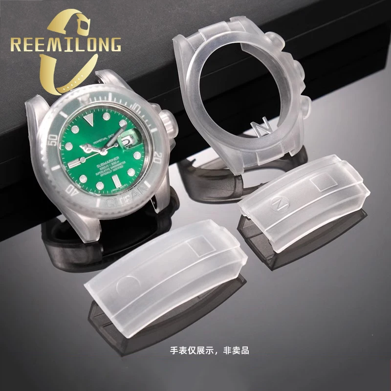 Watch Protective Case Transparent Scratch-proof Waterproof Silicone ...