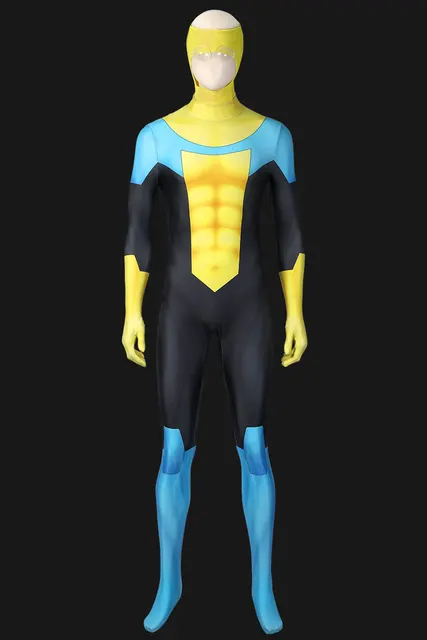 Invincible Cosplay Costume Suit, Ready To Wear, High Quality Spandex