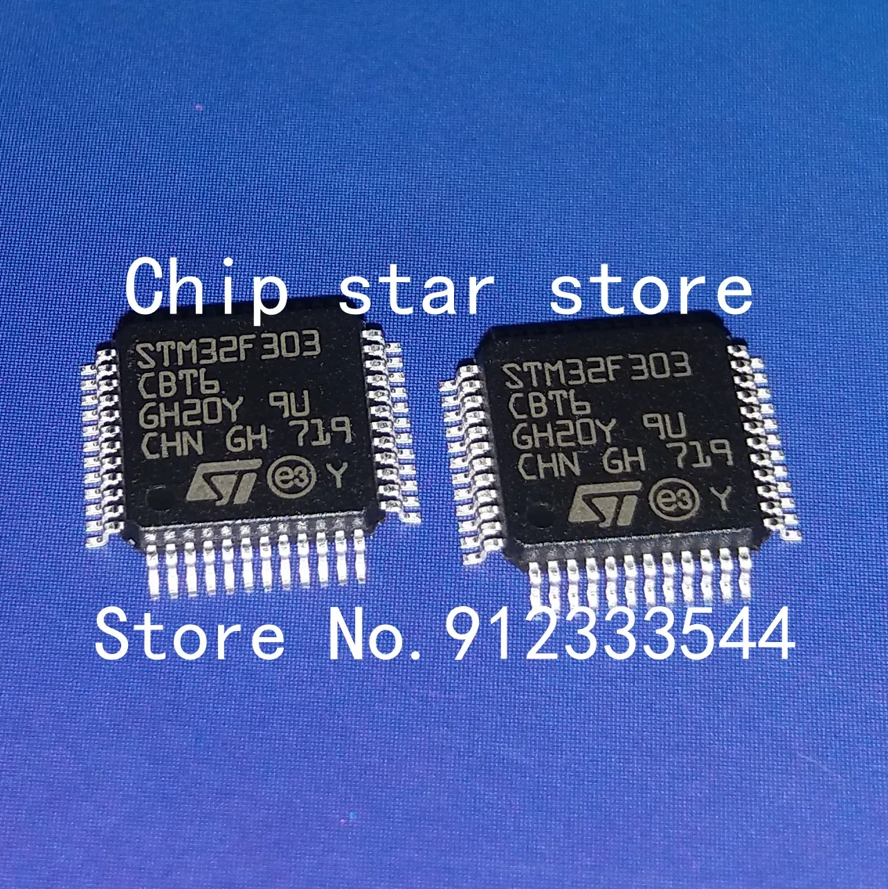 5-50pcs STM32F303CBT6 STM32F303CBT6TR STM32F303 LQFP48 ARM MCU STM32 Family Microcontrollers 100 ...