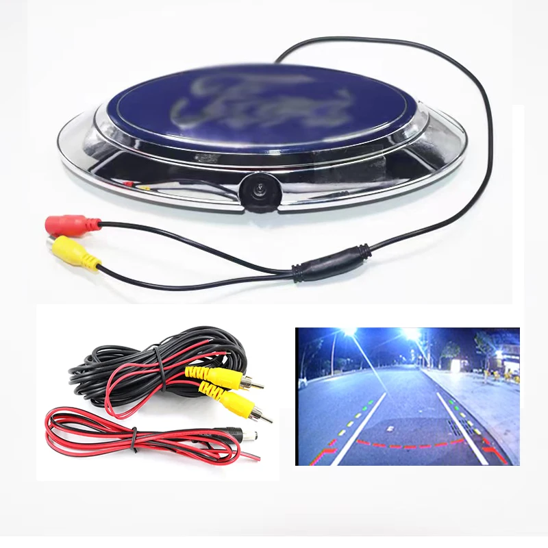 Car-Rear-Front-Side-View-Camera-Switch-Parking-System-Reverse-with-logo ...