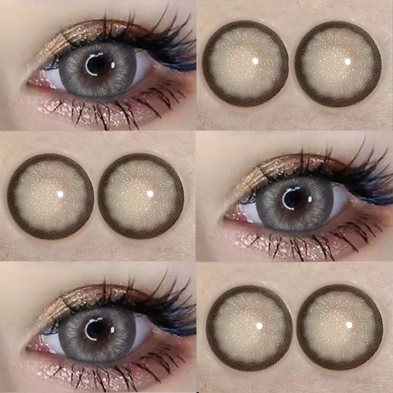 Natural Amber Colored Eyes