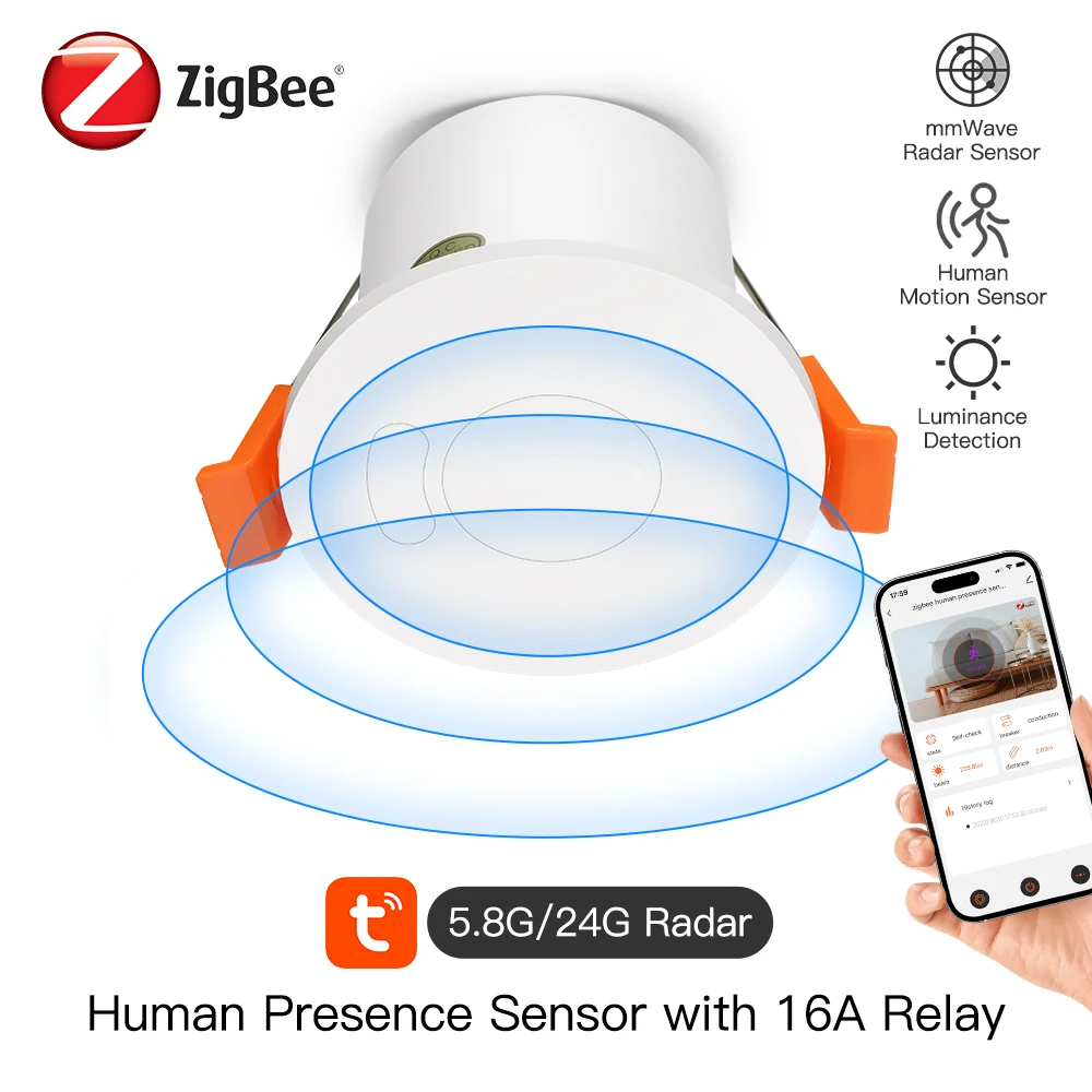ZigBee-mmwave-Radar-menschliche-Pr-senz-Bewegungs-sensor-24g-5-8g-Decke ...
