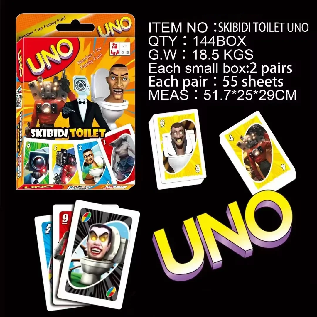 New UNO Interstellar Baby Harry Potter Minecraft Matching uno Card Game Multiplayer Funny Family ...