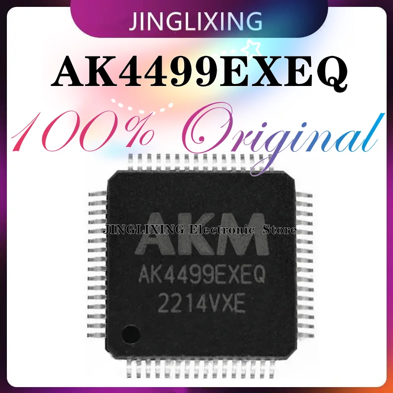 1pcs-lot-New-Original-AK4499EXEQ-AK4499-HTQFP-64-Audio-D-A-Converter-IC ...
