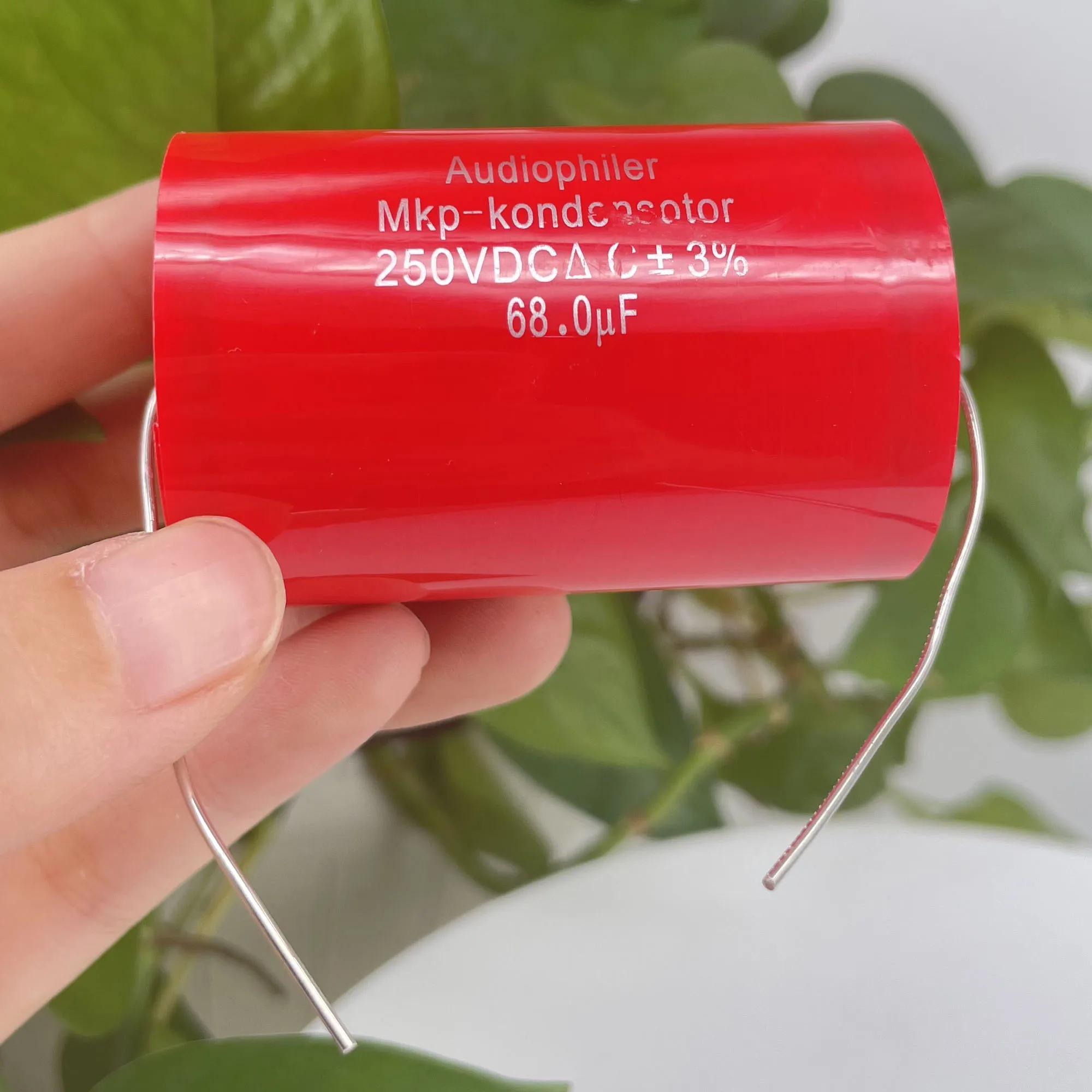 2PCS-Audiophiler-Axial-MKP-Capacitor-68uf-250V-DC-3-Test-And-Matched ...