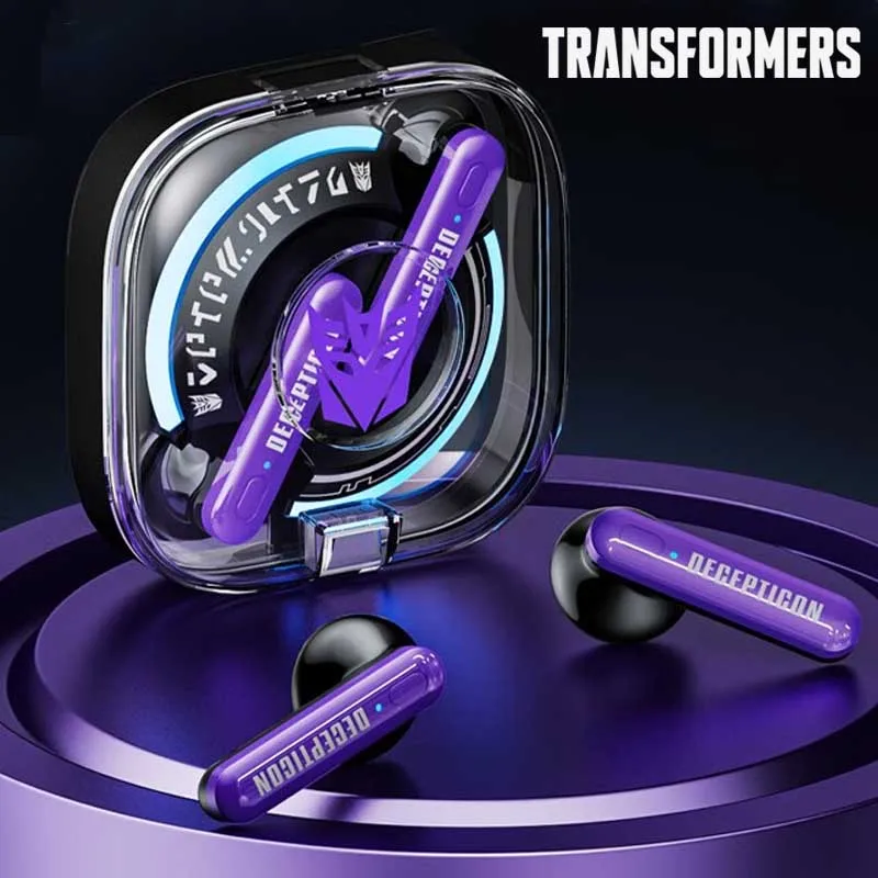 Transformers TF-T03 Bluetooth 5.3 Earphones TWS Wireless Gaming Headset ...