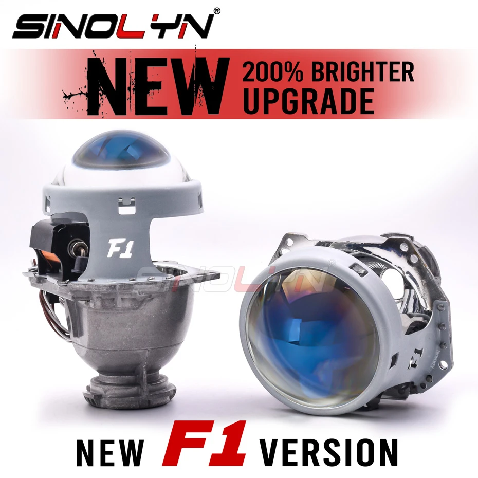 Sinolyn F1 Blue Kingkong Bi xenon Projector Lens For Hella 3R G5 D1S ...