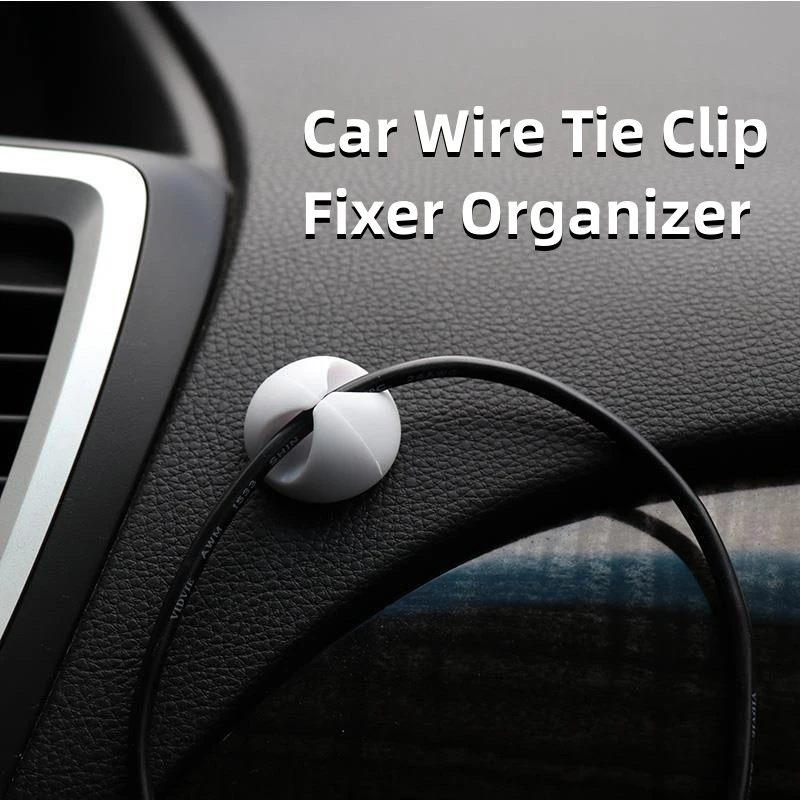 5-10pcs-High-Quality-Car-Wire-Tie-Clip-Fixer-Organizer-Black-Color ...
