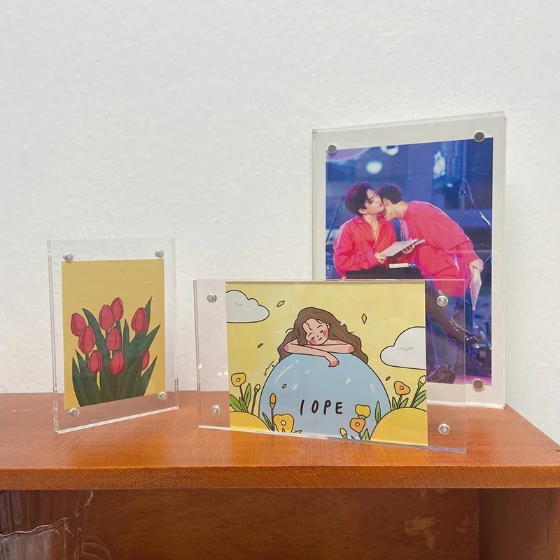 Acrylic-Photo-Frame-Transparent-Picture-Frame-Kpop-Idol-Photocard ...