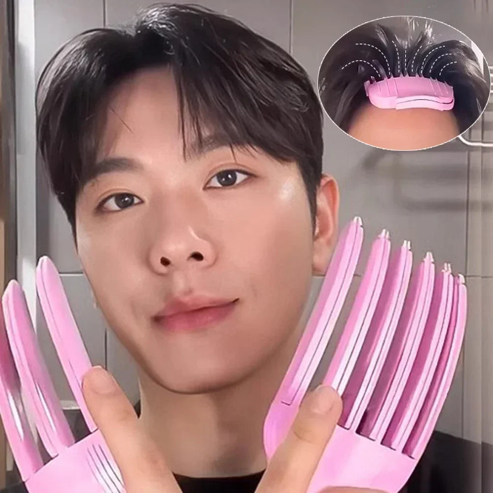 3-6Teeth-Fluffy-Hair-Roots-Clips-Comb-Lazy-Hair-Top-Styling-Curling ...