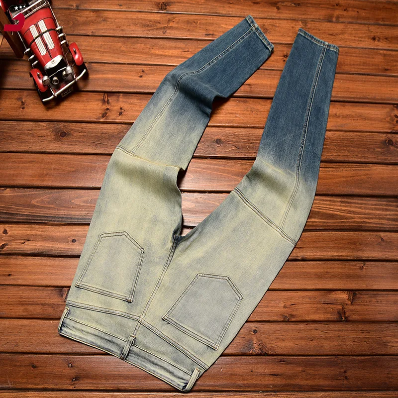 Retro-gradient-jeans-for-men-2024new-autumn-fashion-high-end-fashion ...