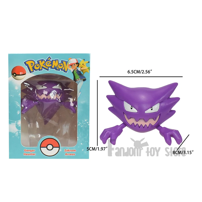 Pokemon Figure Gengar Haunter Machamp Registeel Blaziken Pinsir Psyduck ...