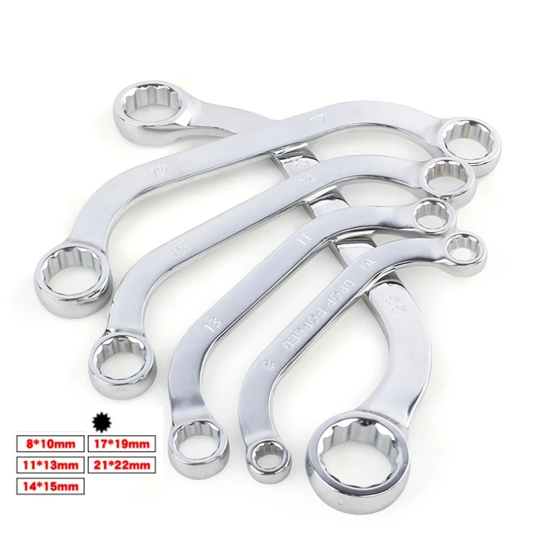 U-shaped-multi-function-double-ended-plum-wrench-Chrome-vanadium-steel ...
