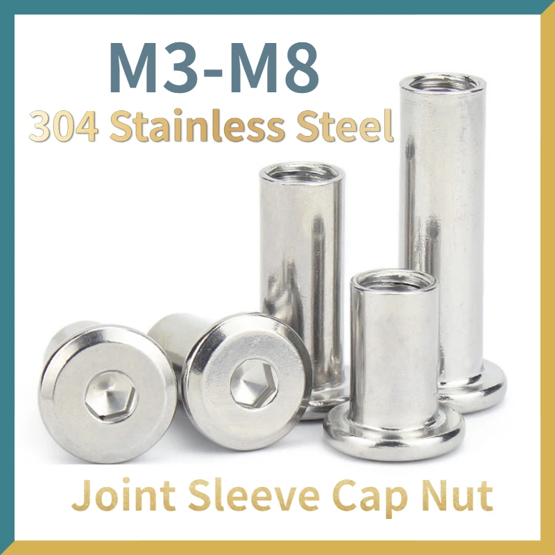 5-10-20pcs-304-Stainless-Steel-Large-Flat-Hex-Hexagon-Socket-Head-Rivet ...