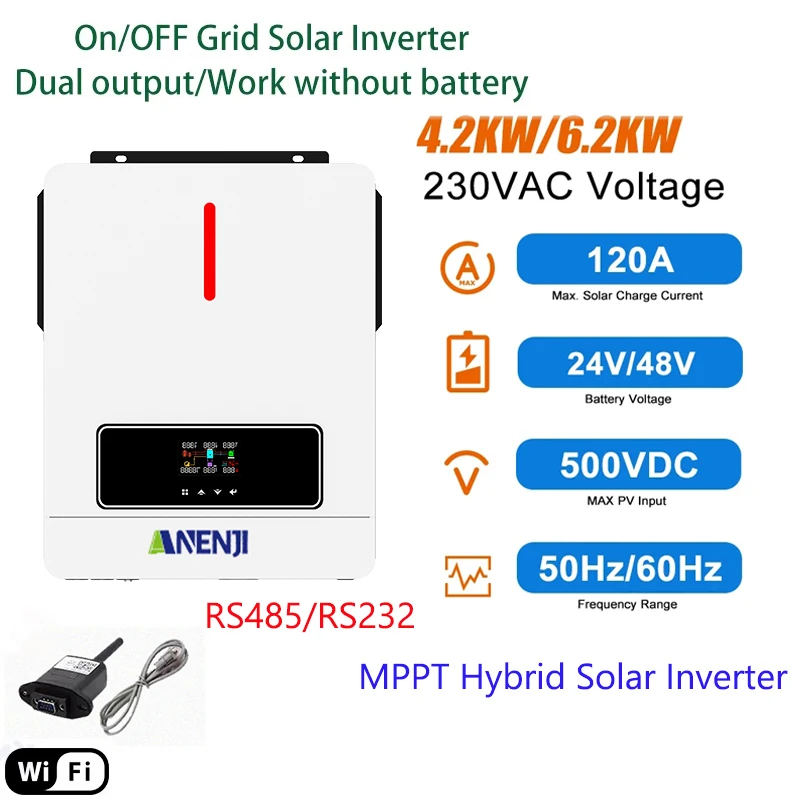 6-2KW-4-2KW-48V-24V-Hybrid-Solar-Inverter-Off-grid-On-Grid-230VAC-Dual ...