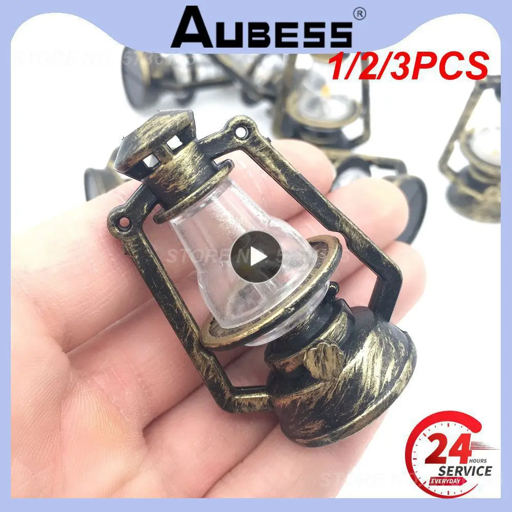 1-2-3PCS-1-6-Retro-Style-Scale-Miniature-Oil-Lamp-Dollhouse-Accessories ...