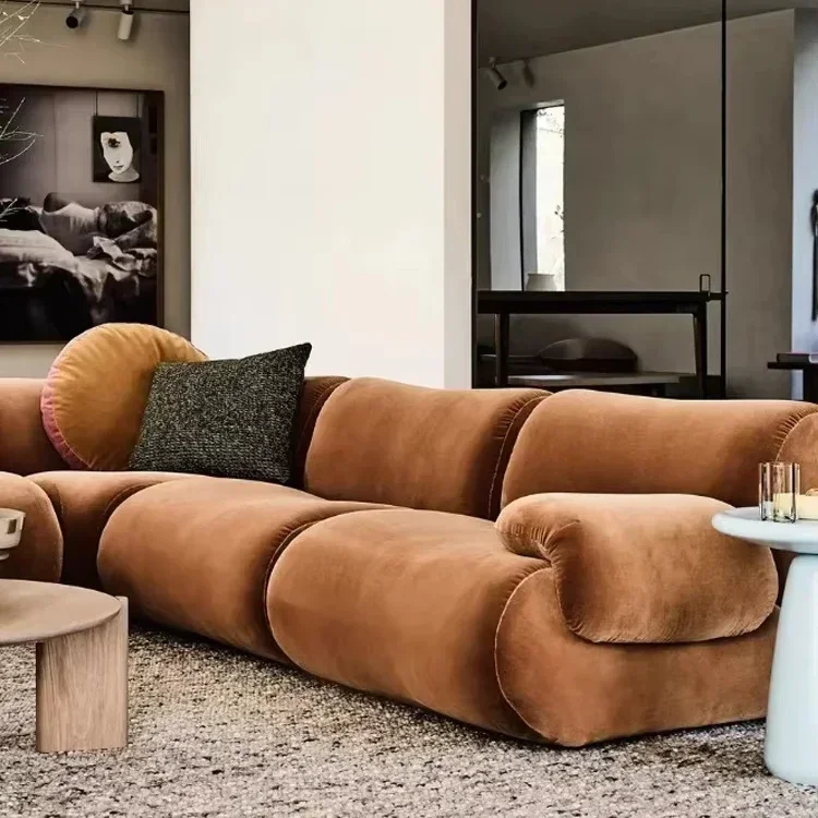 Vendas-de-f-brica-sof-comprimido-tecido-de-veludo-sala-de-estar ...