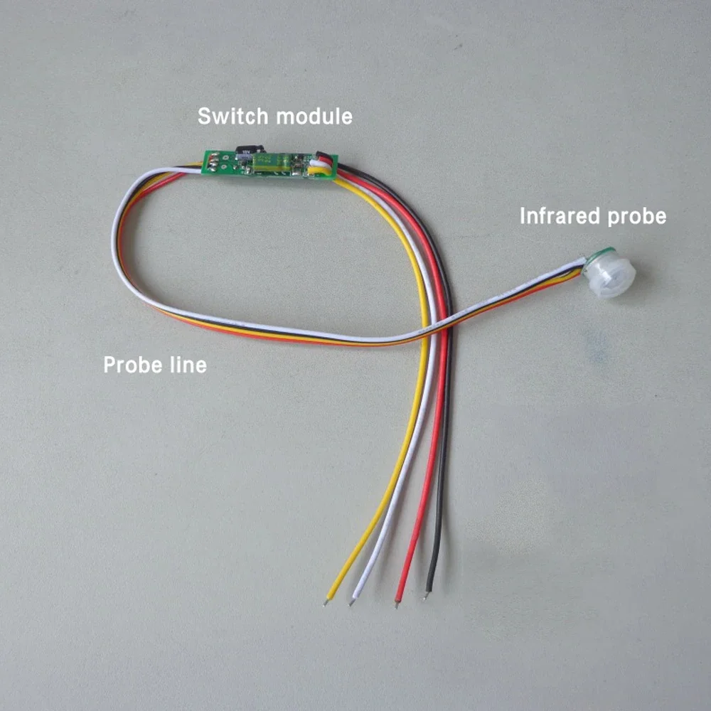 DC-5V-24V-1A-PIR-Infrared-Motion-Sensor-Switch-Auto-LED-lamp-Detector ...