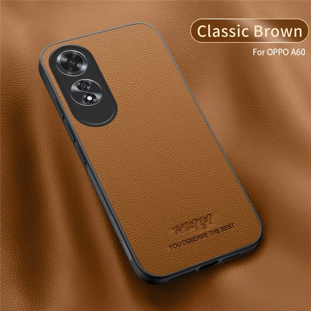 Luxury Business Leather Soft Frame Magnetic Phone Case for OPPO K12X ...
