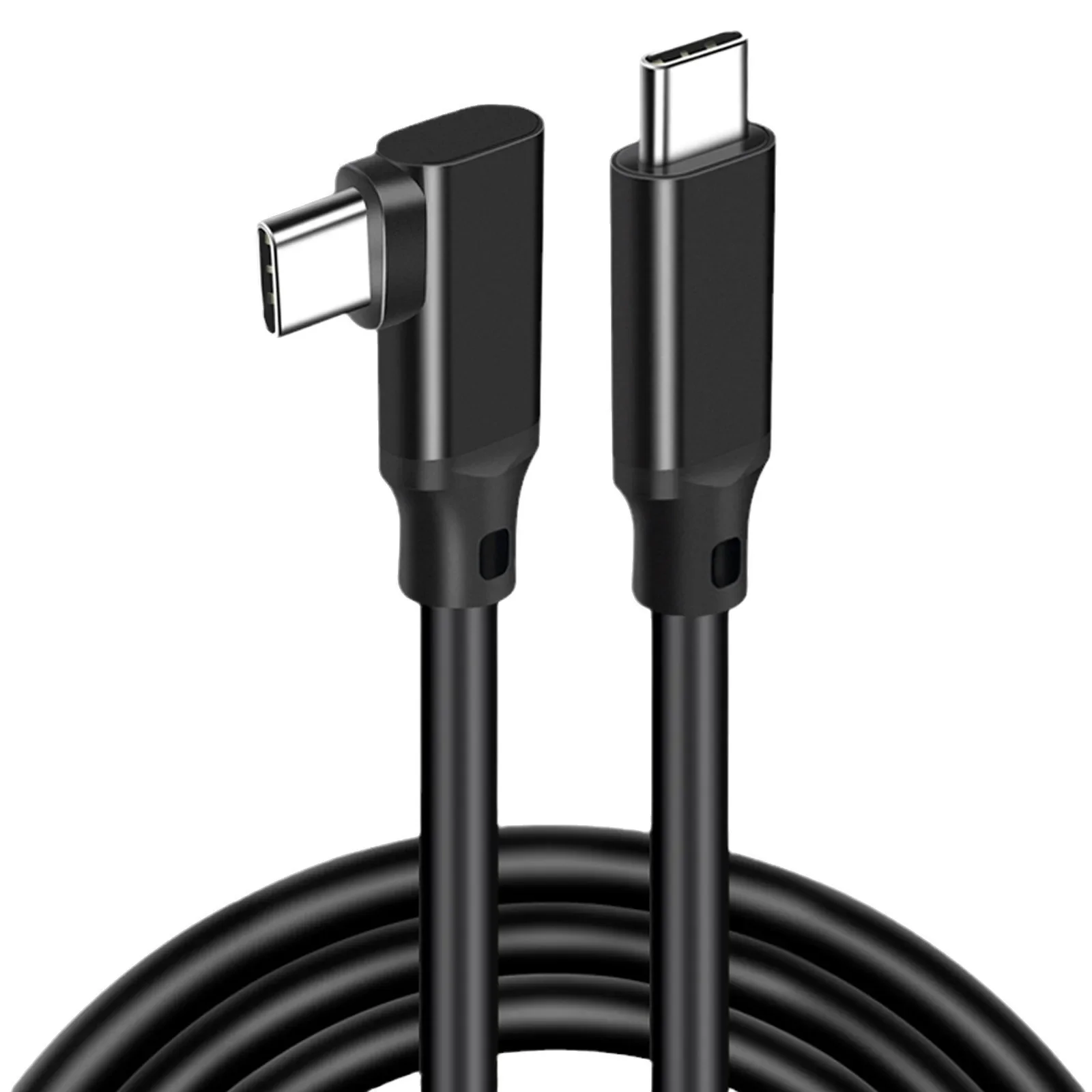 20Gbps USB C 3.2 Gen 2 Cable, Type C Male to Male Right Angle 4K@60Hz ...