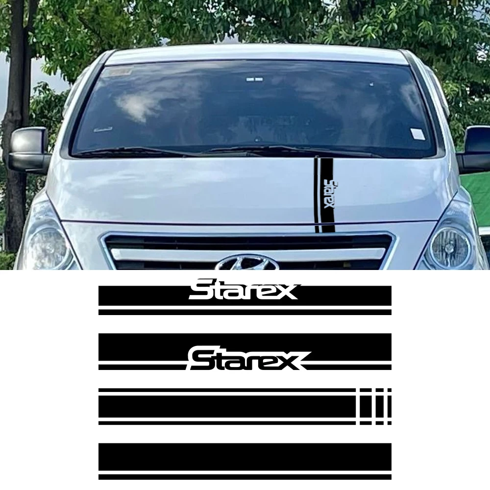 Van Hood Stickers For Hyundai Grand Starex H1 Royale H200 H300 A1 ...