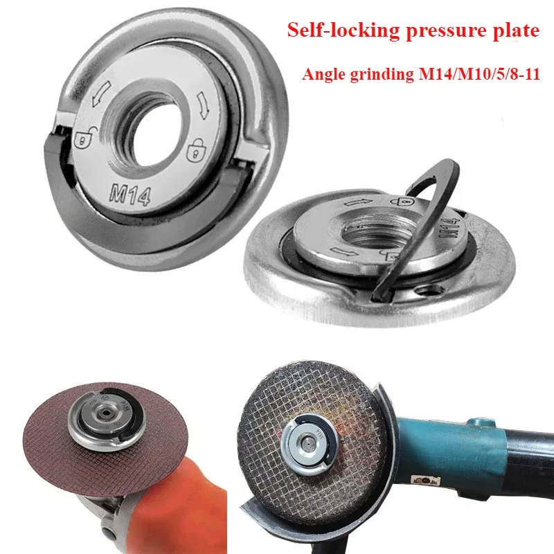 M14-M10-5-8-11-Angle-Grinder-Quick-Release-Self-Locking-Pressing-Plate ...
