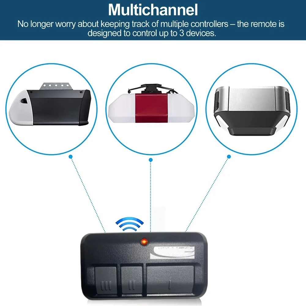 893Max-Remote-Control-For-Garage-Door-Opener-Compatible-With-390Mhz ...