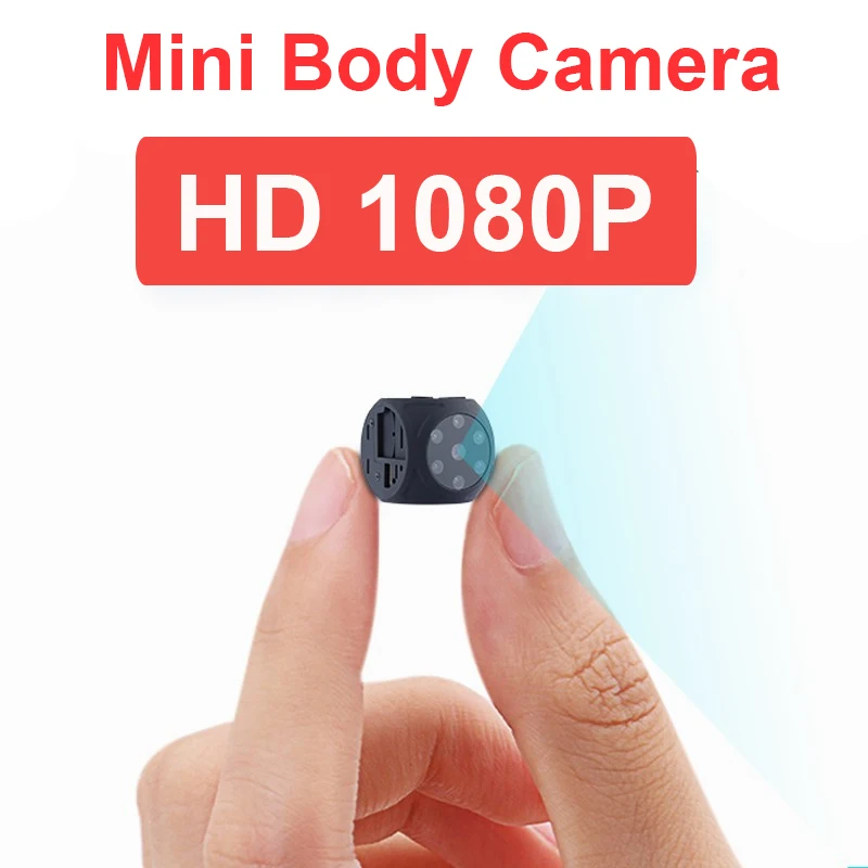 Mini Body Camera Portable1080P HD Night Vision Video Recorder Wide ...