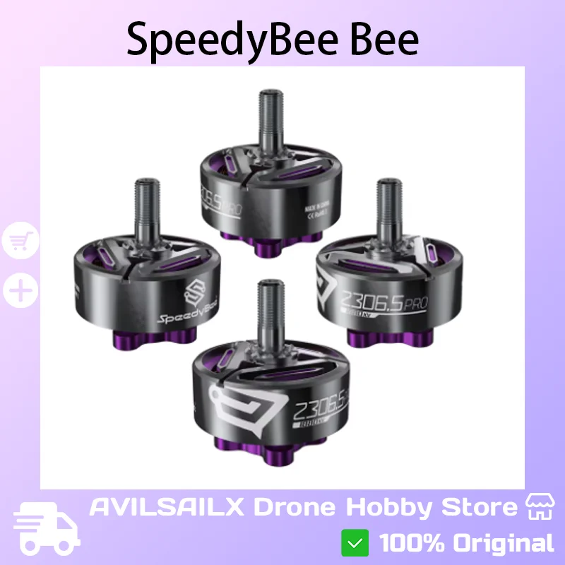 SpeedyBee BeeStorm 2306.5 PRO 1880KV Motor for Mario5 5" FPV Drone - 4S ...