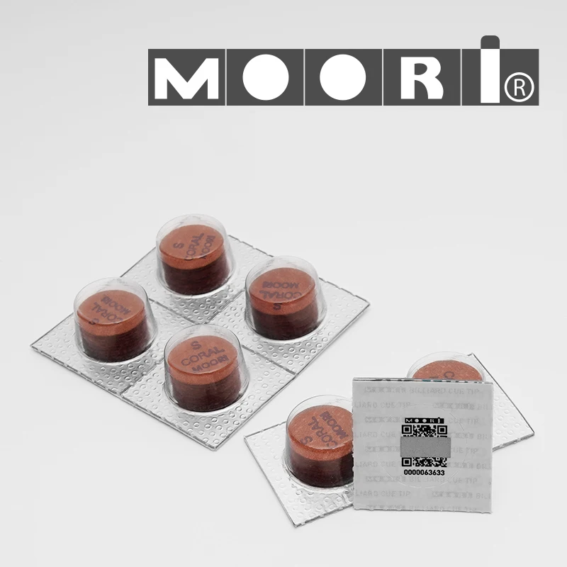 Moori-Tips-Pool-Cue-Billiard-Accessories-Authenticated-14mm-Or-12mm ...