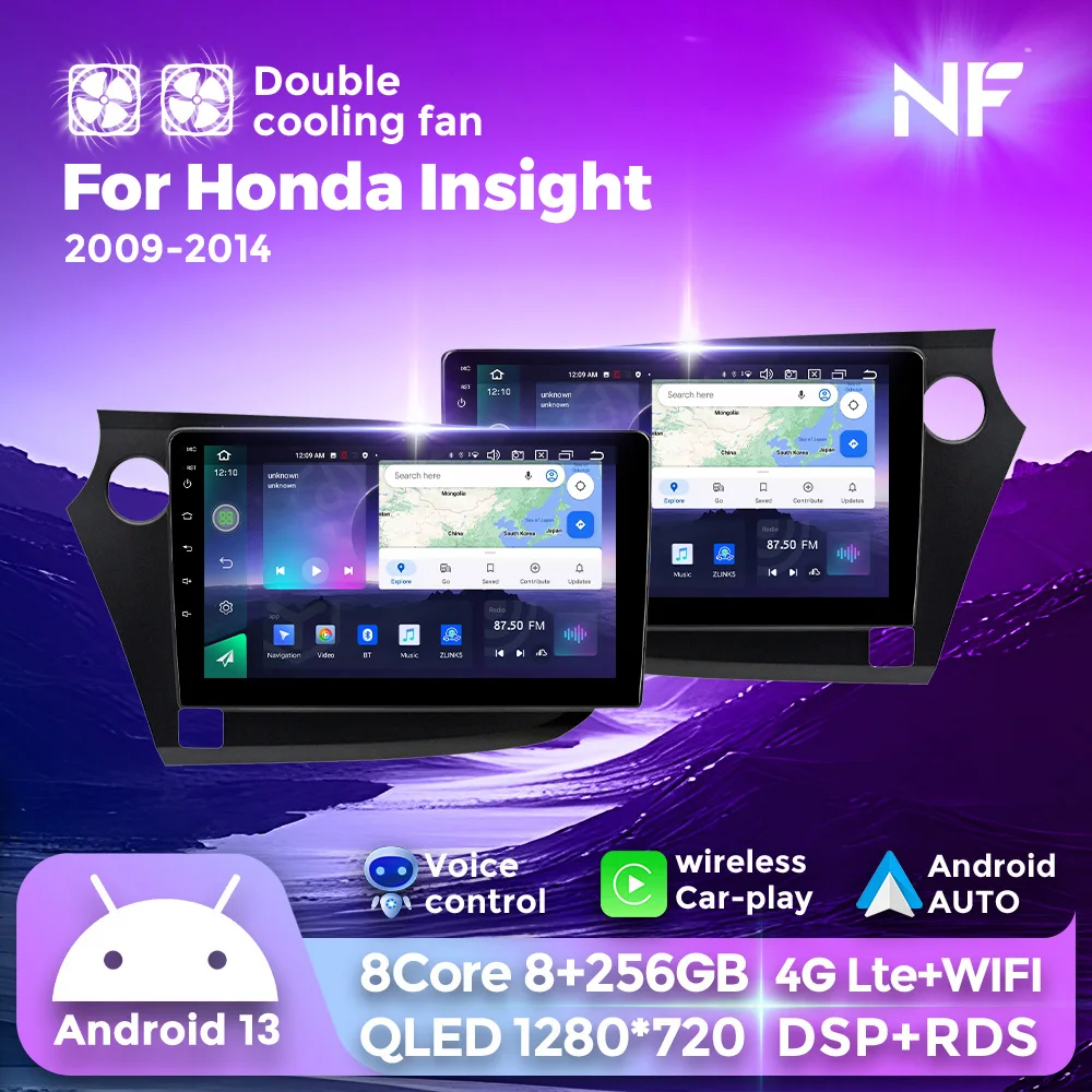 Android-13-Auto-Radio-2Din-CarPlay-Multimedia-Video-Player-For-Honda ...