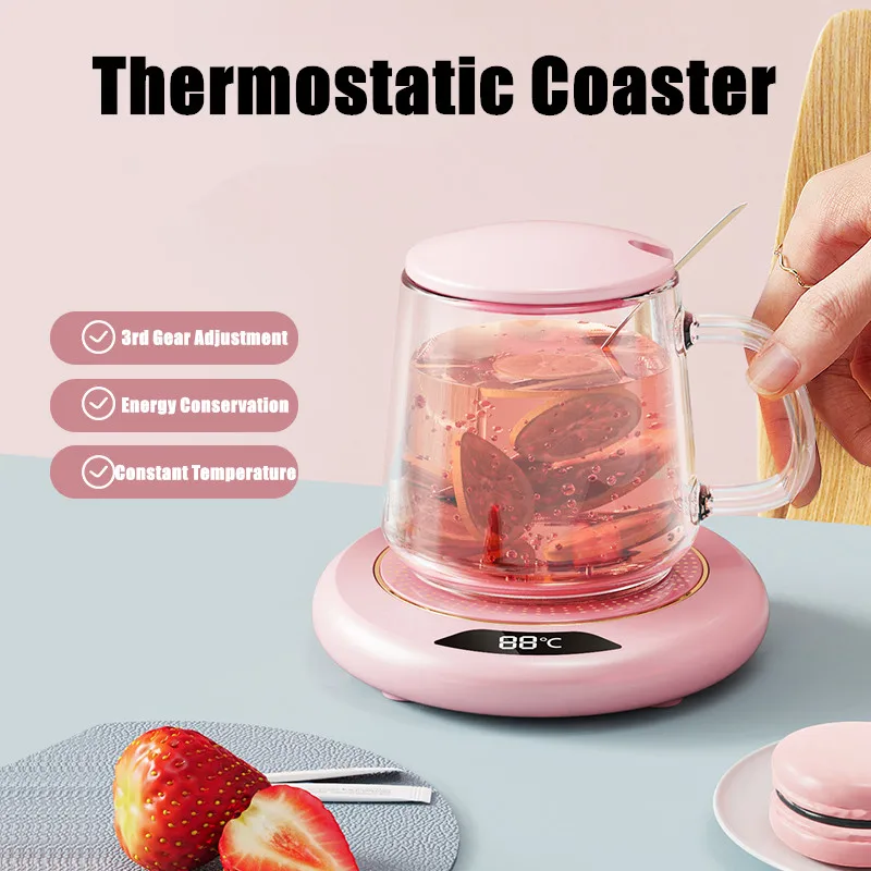 1PC-Thermostatic-Heating-Coaster-USB-Home-Heating-Coaster-3-speed ...