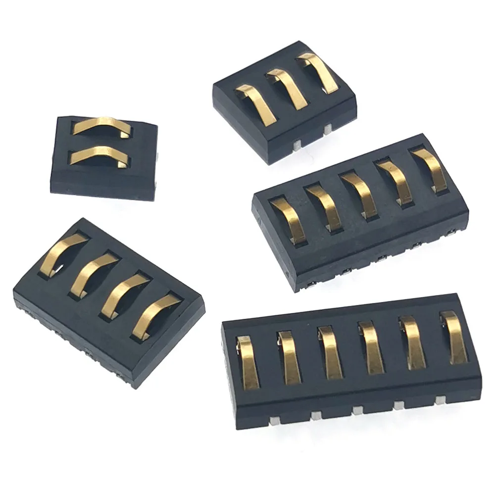 Connecteurs-de-batterie-de-si-ge-de-charge-d-alimentation-contact-de-compression-ressort ...