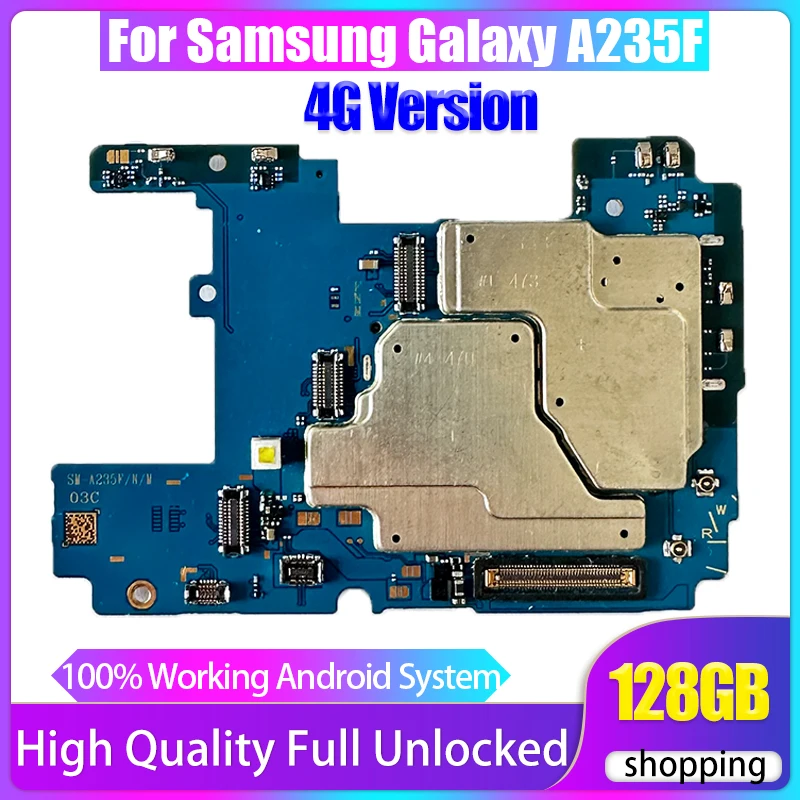 For-Samsung-Galaxy-A23-A235F-FD-4G-Motherboard-Unlocked-Logic-Board ...