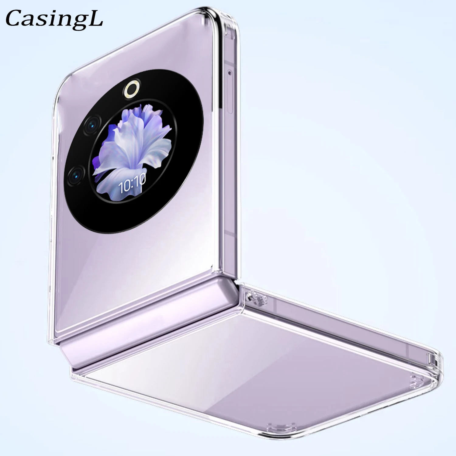 Clear-Case-For-Tecno-Phantom-V-Flip-5G-Ultra-Thin-Transparent-Hard ...