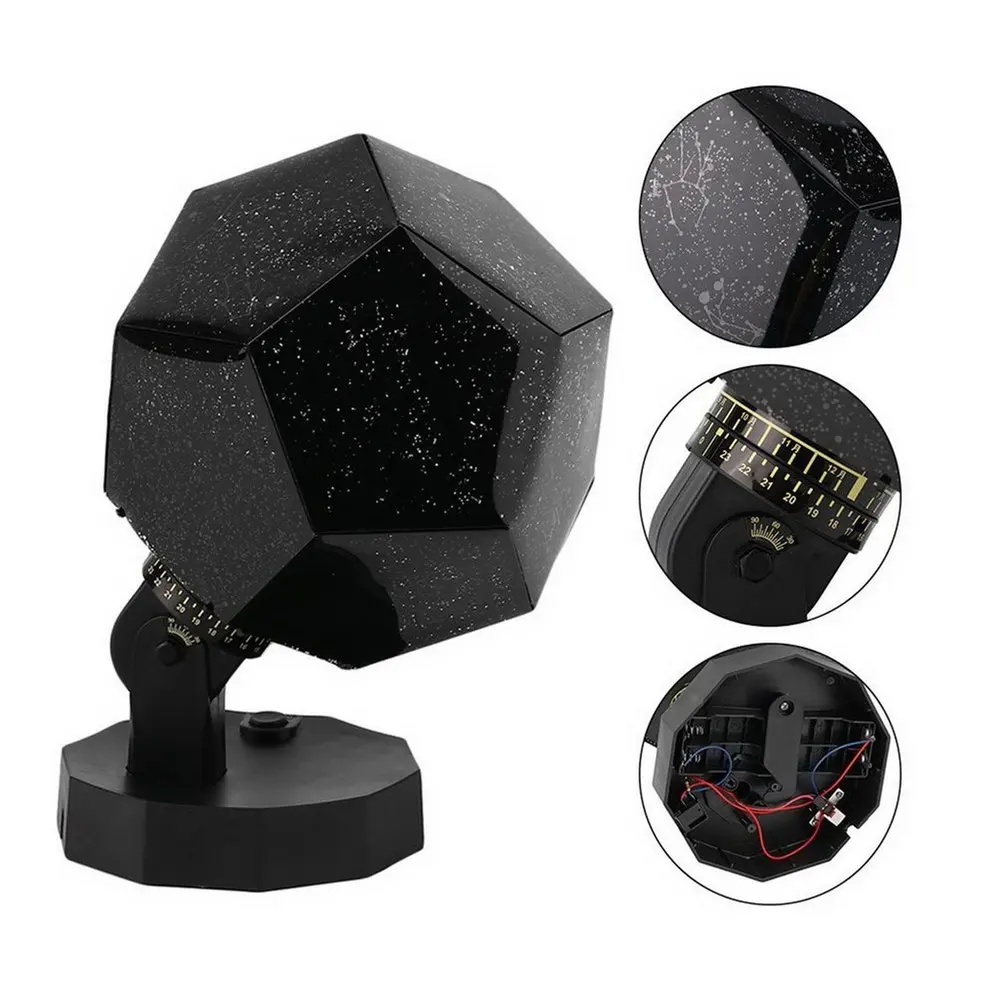 Star Sky Night Light Batteries Powered Starry Projector Galaxy Lamp ...