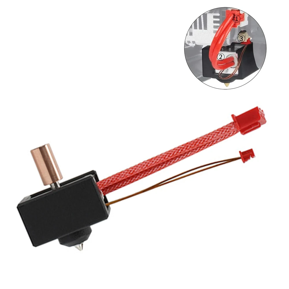 Bimetal-Heat-break-Throat-Hotend-Kit-24V-40W-Extruder-Kit-J-head-1-75mm ...